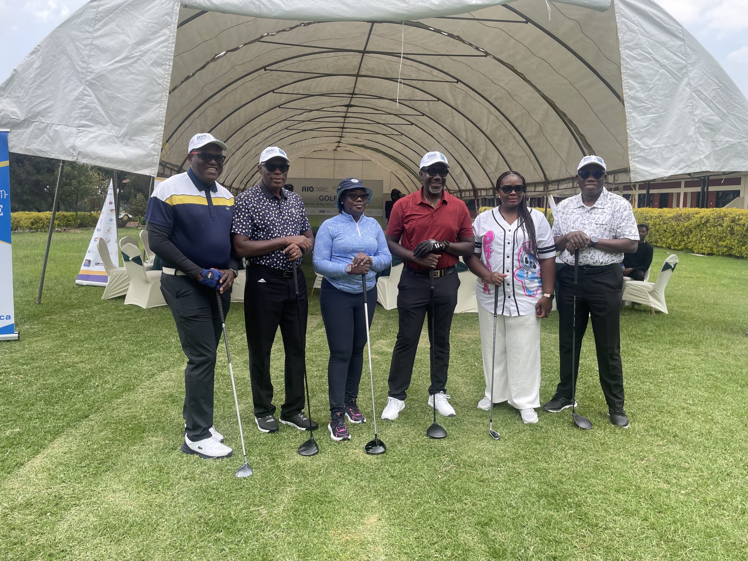 Photo News: Faces of Delegates at the ongoing Golf Day tournament held ...