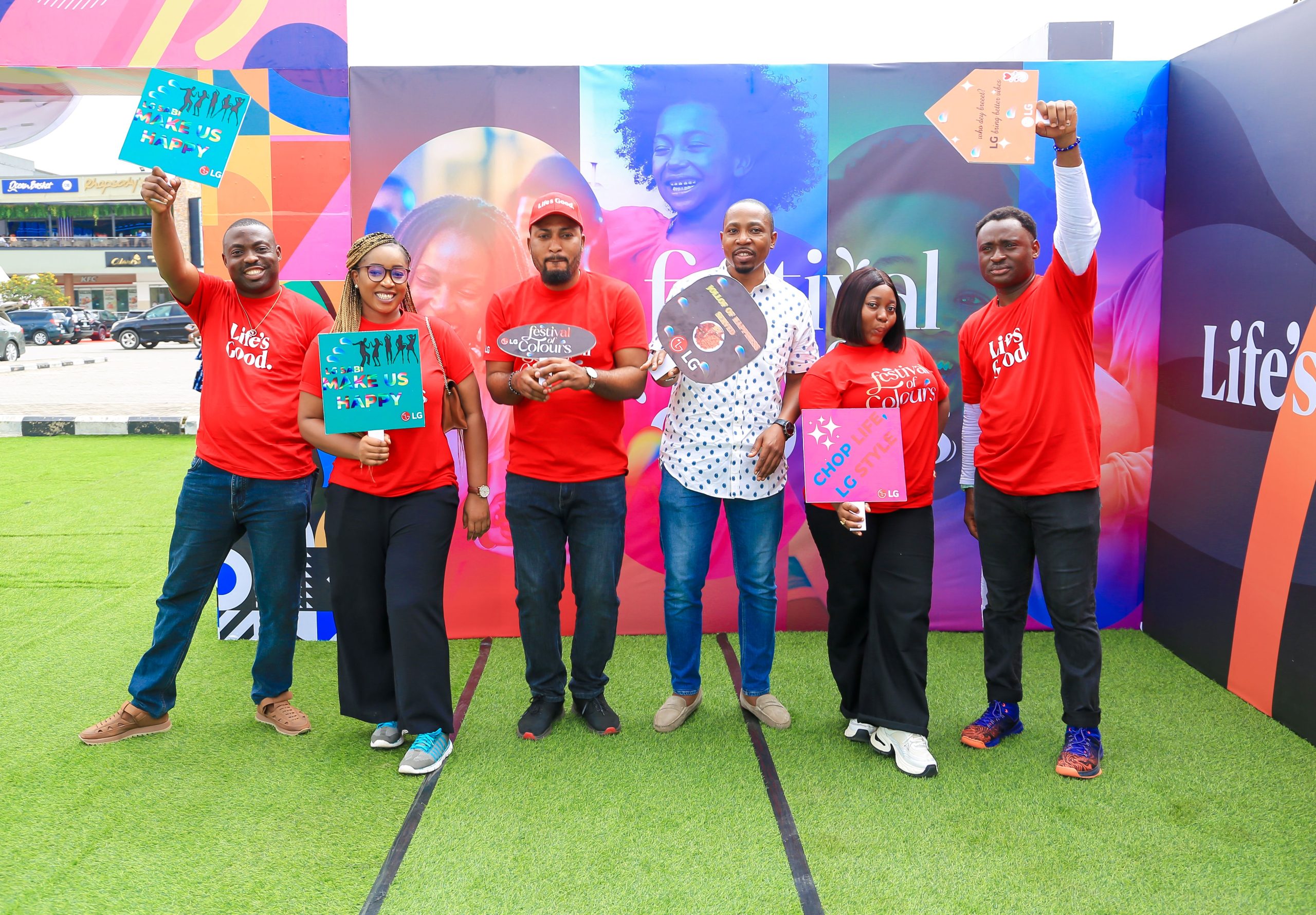 LG Lights Up Lagos with Festival of Colours Celebrating Innovation and ...